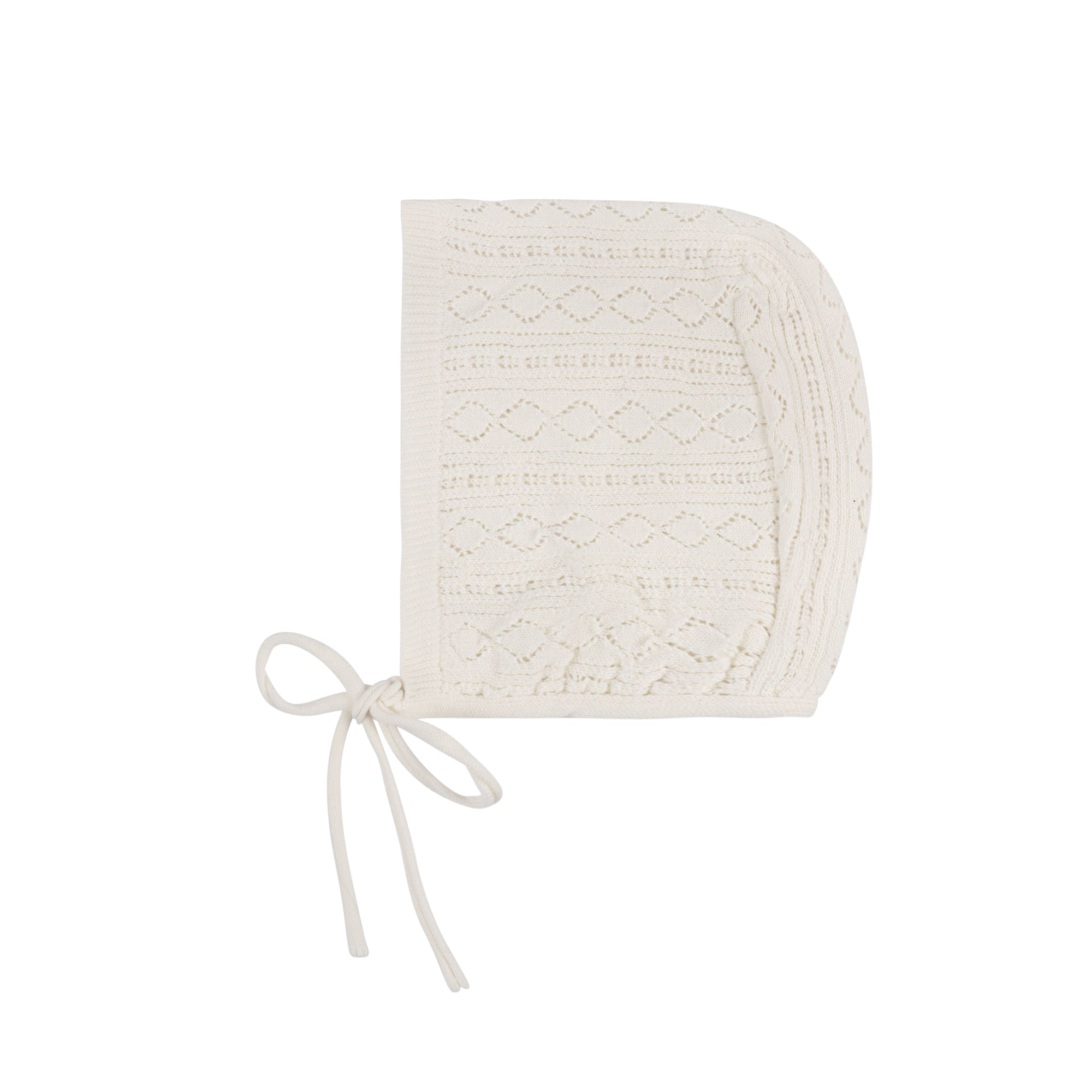 Jewel Pointelle Pearl Bonnet – Pippin Childrenswear