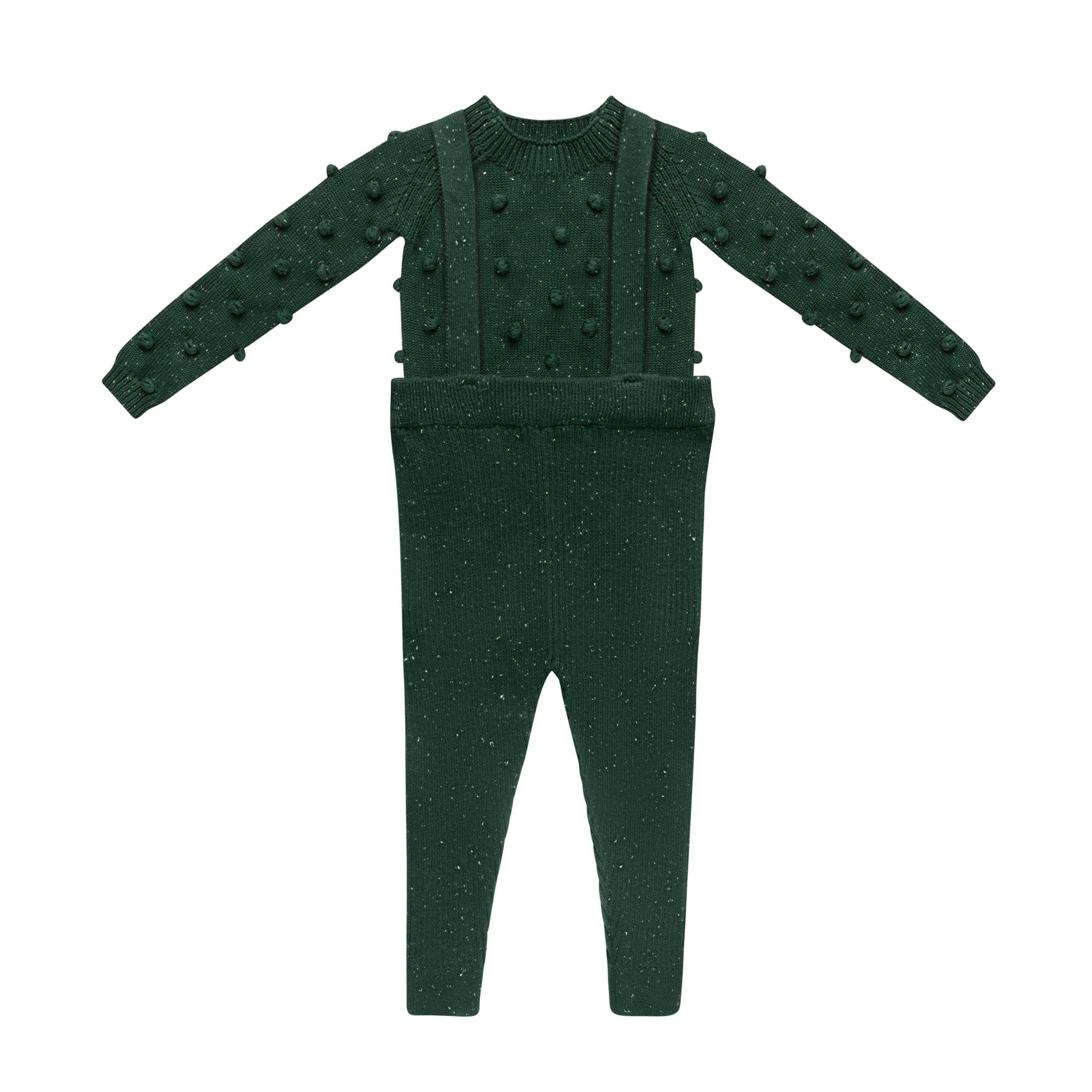 Speckled Forest Popcorn Crew Suspender Set – Pippin Childrenswear